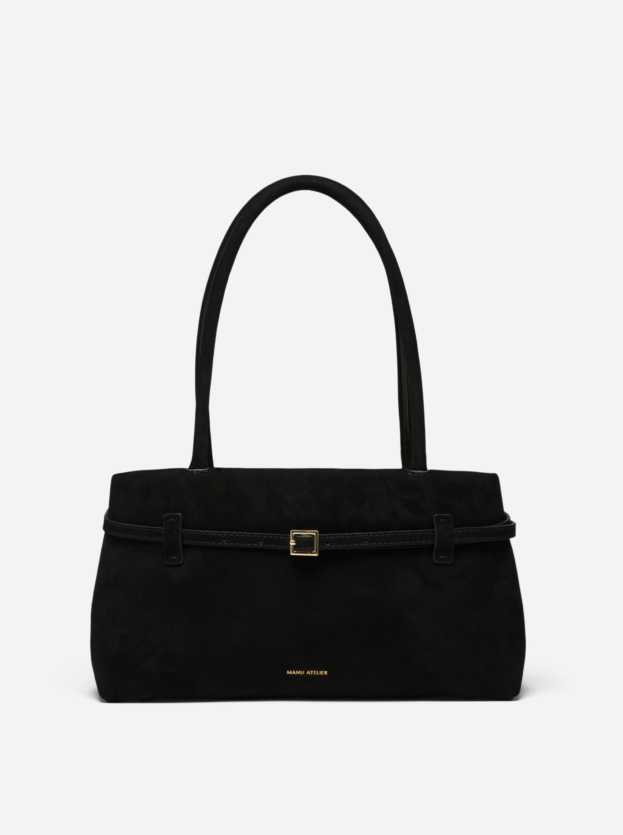 Le Cambon East West Black Suede by Manu Atelier – Manu Atelier