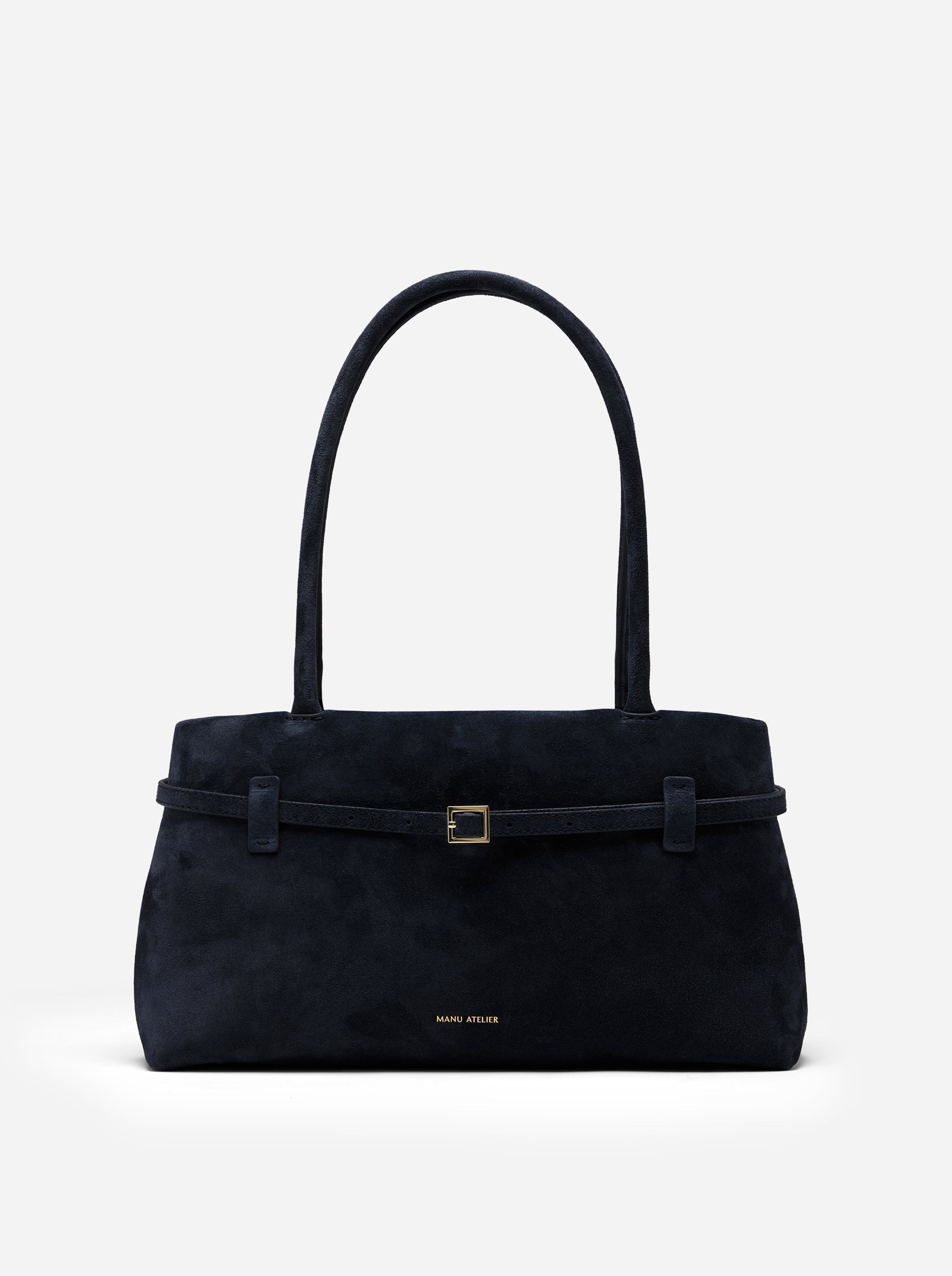 Le Cambon East West Dark Navy Suede by Manu Atelier – Manu Atelier